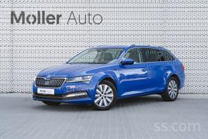 Zils Skoda SuperB 2021 Rīga, ar dzinēja tilpumu 2.00 L un nobraukumu 154 tūkst. km par 24600 €, foto  vietnē AUTOMOTO.COM.LV