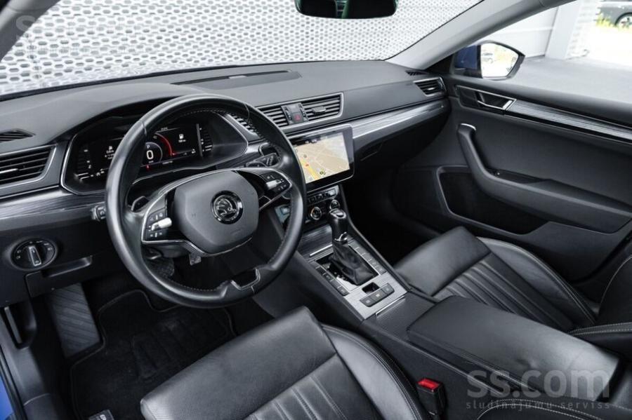 Zils Skoda SuperB 2021 Rīga, ar dzinēja tilpumu 2.00 L un nobraukumu 154 tūkst. km par 24600 €, foto 10 vietnē AUTOMOTO.COM.LV