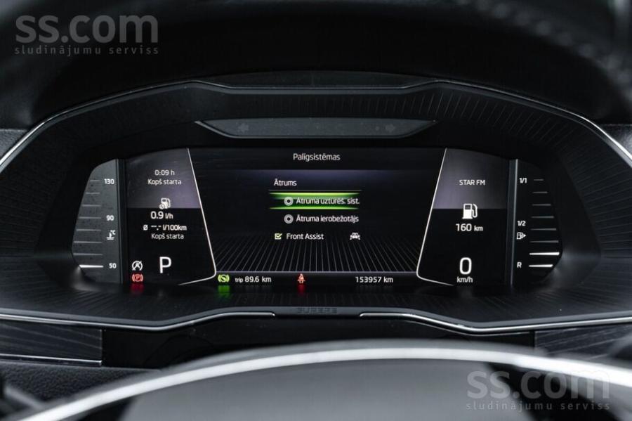 Zils Skoda SuperB 2021 Rīga, ar dzinēja tilpumu 2.00 L un nobraukumu 154 tūkst. km par 24600 €, foto 12 vietnē AUTOMOTO.COM.LV