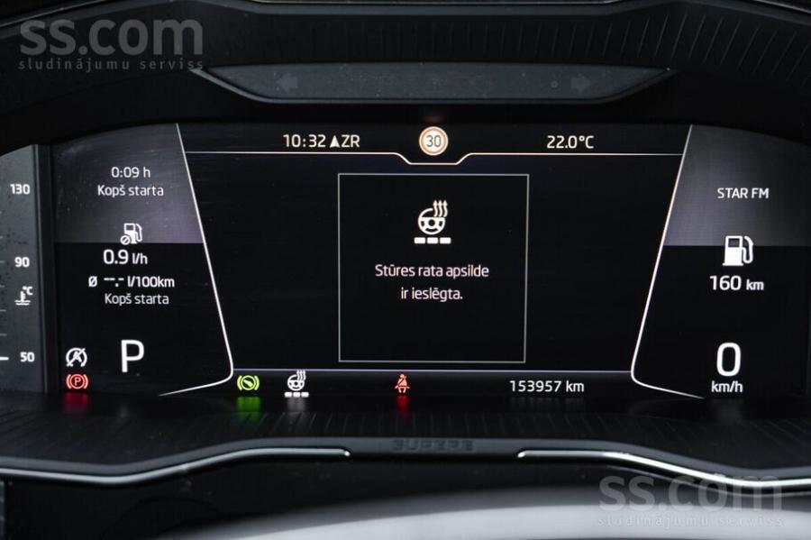 Zils Skoda SuperB 2021 Rīga, ar dzinēja tilpumu 2.00 L un nobraukumu 154 tūkst. km par 24600 €, foto 13 vietnē AUTOMOTO.COM.LV