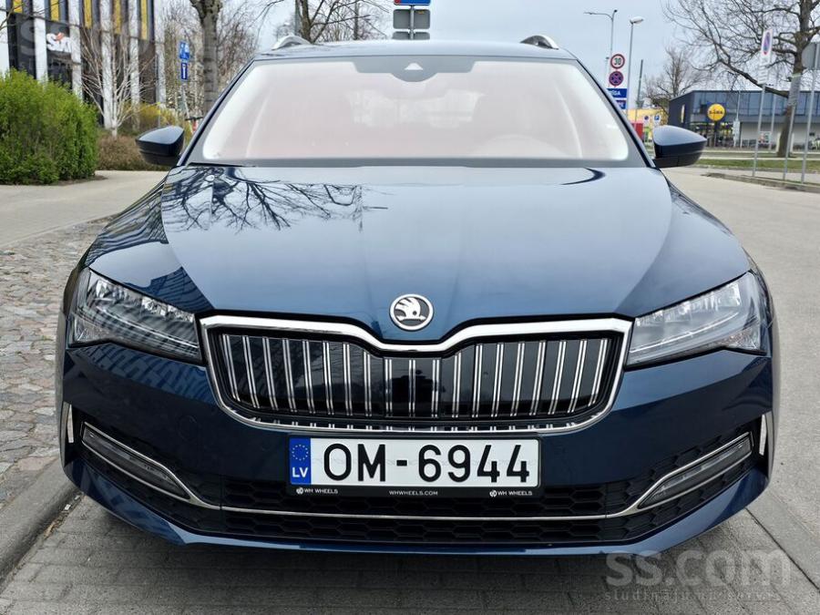 Zils Skoda SuperB 2021 Rīga, ar dzinēja tilpumu 1.40 L un nobraukumu 110 tūkst. km par 20990 €, foto 3 vietnē AUTOMOTO.COM.LV