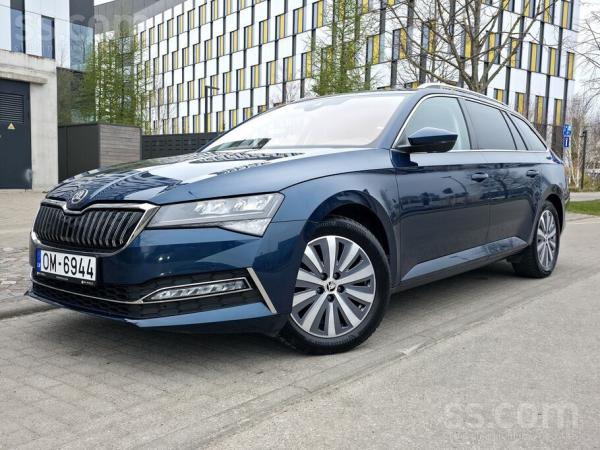 Blue Skoda SuperB 2021 in Riga, with an engine capacity of 1.40 L and mileage of 110 thousand km for 20990 €, photo 3 on AUTOMOTO.COM.LV