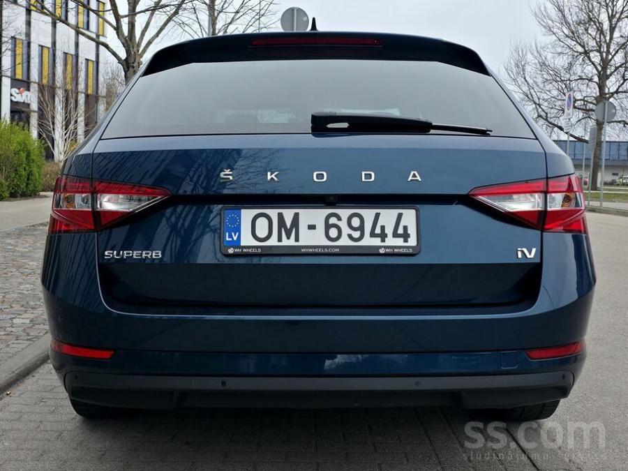 Zils Skoda SuperB 2021 Rīga, ar dzinēja tilpumu 1.40 L un nobraukumu 110 tūkst. km par 20990 €, foto 7 vietnē AUTOMOTO.COM.LV