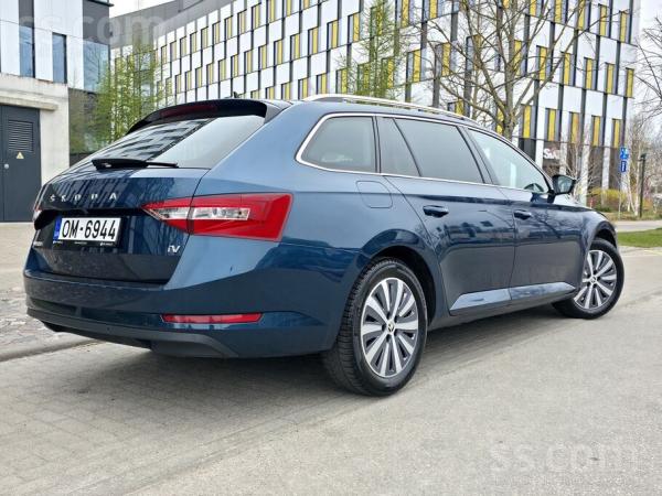 Blue Skoda SuperB 2021 in Riga, with an engine capacity of 1.40 L and mileage of 110 thousand km for 20990 €, photo 7 on AUTOMOTO.COM.LV