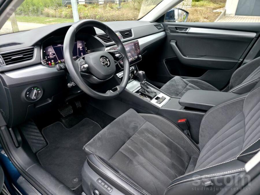 Zils Skoda SuperB 2021 Rīga, ar dzinēja tilpumu 1.40 L un nobraukumu 110 tūkst. km par 20990 €, foto 11 vietnē AUTOMOTO.COM.LV
