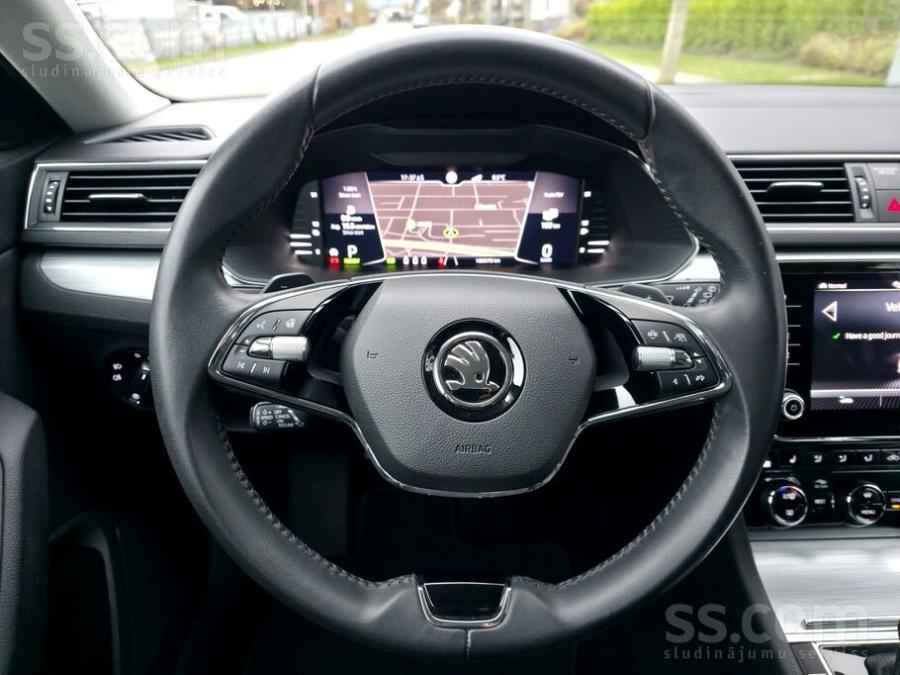 Zils Skoda SuperB 2021 Rīga, ar dzinēja tilpumu 1.40 L un nobraukumu 110 tūkst. km par 20990 €, foto 12 vietnē AUTOMOTO.COM.LV