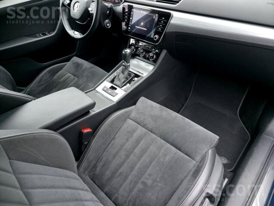 Zils Skoda SuperB 2021 Rīga, ar dzinēja tilpumu 1.40 L un nobraukumu 110 tūkst. km par 20990 €, foto 19 vietnē AUTOMOTO.COM.LV
