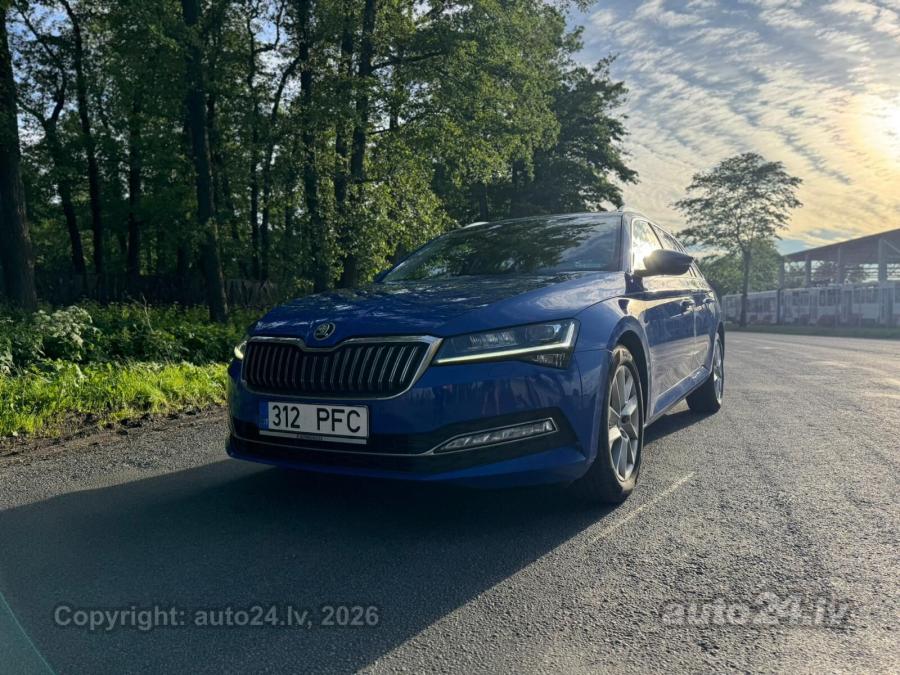 Blue Skoda SuperB 2021 in Tallinn, with an engine capacity of 2.00 L and mileage of 138 thousand km for 22900 €, photo 9 on AUTOMOTO.COM.LV