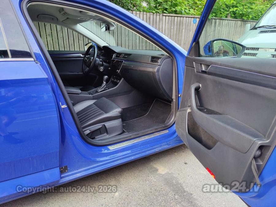 Blue Skoda SuperB 2021 in Tallinn, with an engine capacity of 2.00 L and mileage of 138 thousand km for 22900 €, photo 13 on AUTOMOTO.COM.LV
