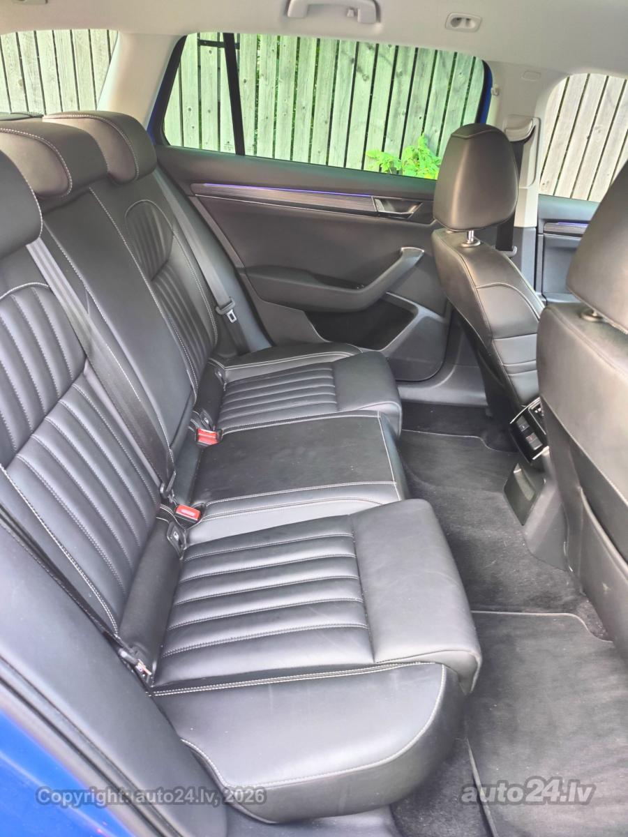 Blue Skoda SuperB 2021 in Tallinn, with an engine capacity of 2.00 L and mileage of 138 thousand km for 22900 €, photo 16 on AUTOMOTO.COM.LV