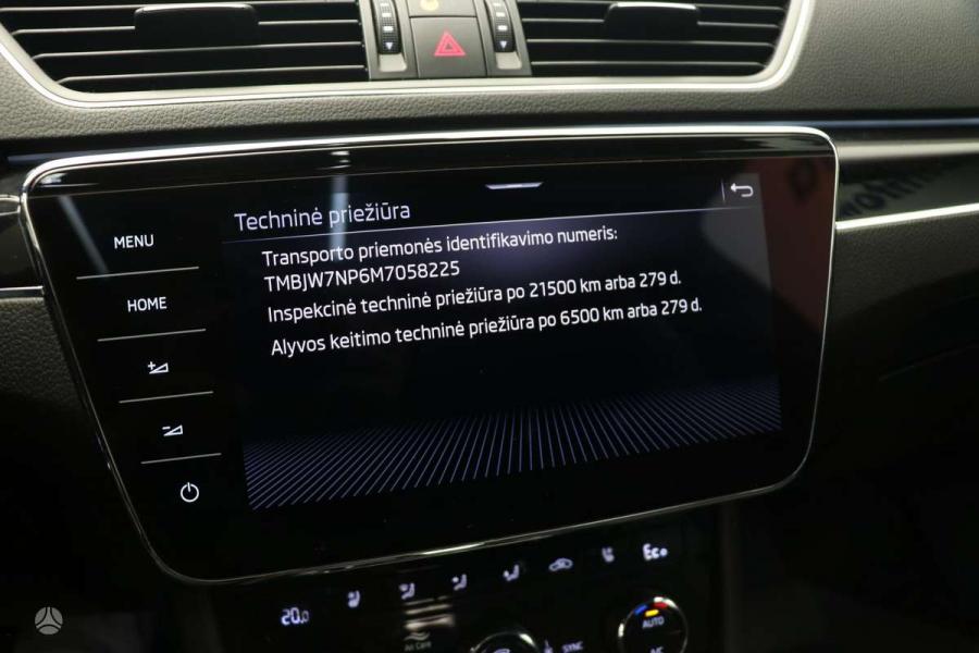 Синий Шкода Суперб 2021 в Вильнюс, объемом двигателя 1.40 л и пробегом 176 тыс. км за 17490 €, фото 34 на AUTOMOTO.COM.LV