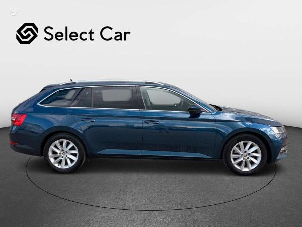 Blue Skoda SuperB 2021 in Vilnius, with an engine capacity of 1.40 L and mileage of 140 thousand km for 16750 €, photo 4 on AUTOMOTO.COM.LV