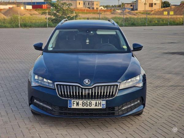 Blue Skoda SuperB 2021 in Taurage, with an engine capacity of 1.97 L and mileage of 256 thousand km for 11900 €, photo 8 on AUTOMOTO.COM.LV