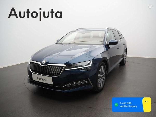 Blue Skoda SuperB 2021 in Vilnius, with an engine capacity of 1.40 L and mileage of 104 thousand km for 21700 €, photo 1 on AUTOMOTO.COM.LV