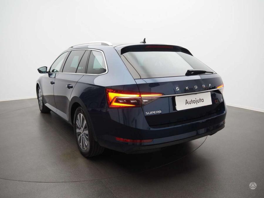 Blue Skoda SuperB 2021 in Vilnius, with an engine capacity of 1.40 L and mileage of 104 thousand km for 21700 €, photo 7 on AUTOMOTO.COM.LV