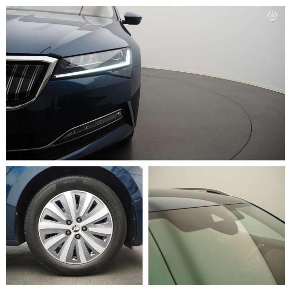 Blue Skoda SuperB 2021 in Vilnius, with an engine capacity of 1.40 L and mileage of 104 thousand km for 21700 €, photo 7 on AUTOMOTO.COM.LV