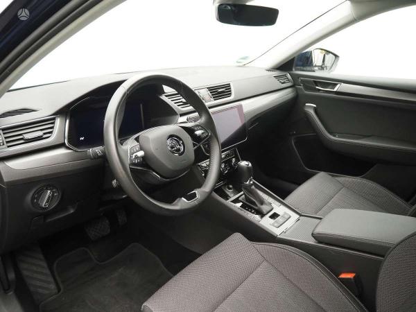 Blue Skoda SuperB 2021 in Vilnius, with an engine capacity of 1.40 L and mileage of 104 thousand km for 21700 €, photo 10 on AUTOMOTO.COM.LV
