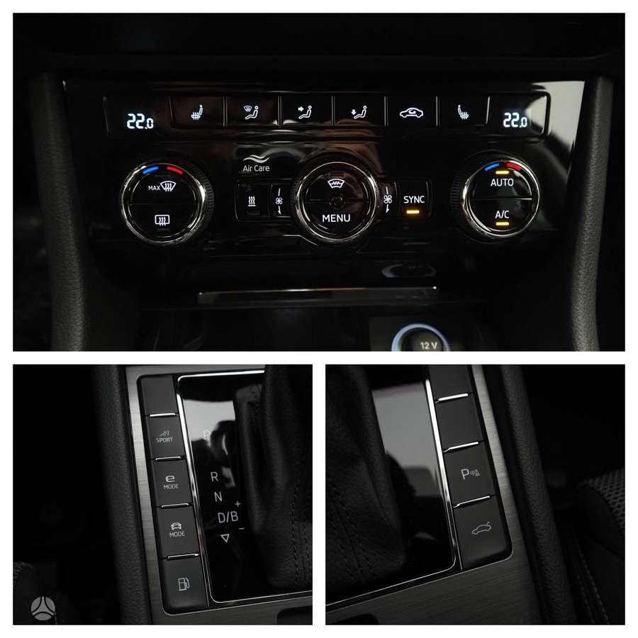Blue Skoda SuperB 2021 in Vilnius, with an engine capacity of 1.40 L and mileage of 104 thousand km for 21700 €, photo 18 on AUTOMOTO.COM.LV