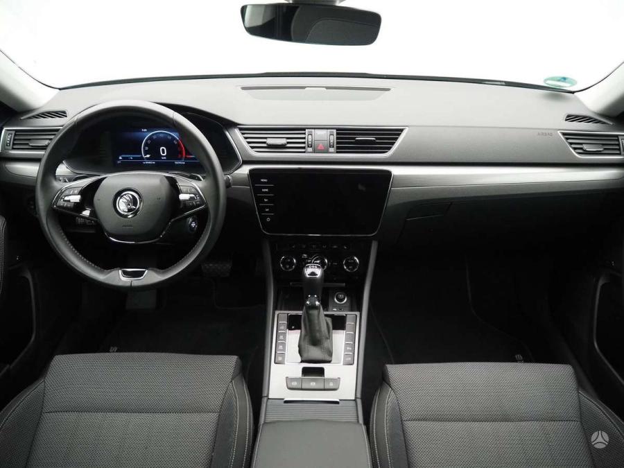 Blue Skoda SuperB 2021 in Vilnius, with an engine capacity of 1.40 L and mileage of 104 thousand km for 21700 €, photo 19 on AUTOMOTO.COM.LV