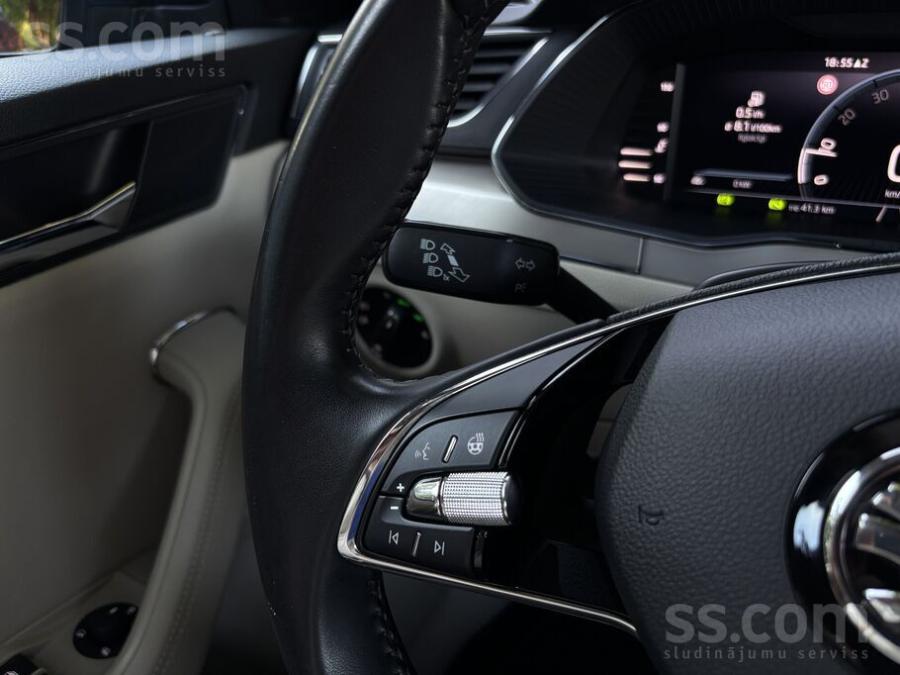 Zils Skoda SuperB 2021 Rīga, ar dzinēja tilpumu 2.00 L un nobraukumu 156 tūkst. km par 18750 €, foto 18 vietnē AUTOMOTO.COM.LV