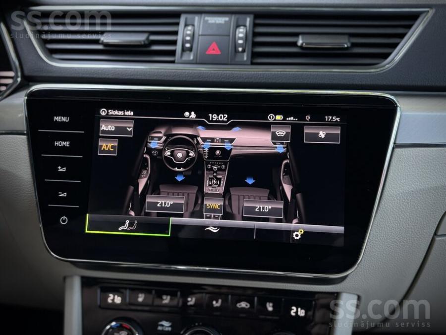 Zils Skoda SuperB 2021 Rīga, ar dzinēja tilpumu 2.00 L un nobraukumu 156 tūkst. km par 18750 €, foto 22 vietnē AUTOMOTO.COM.LV