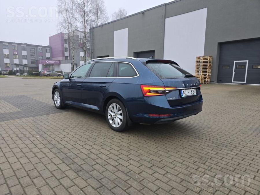 Blue Skoda SuperB 2022 in Riga, with an engine capacity of 1.50 L and mileage of 128 thousand km for 22000 €, photo 3 on AUTOMOTO.COM.LV