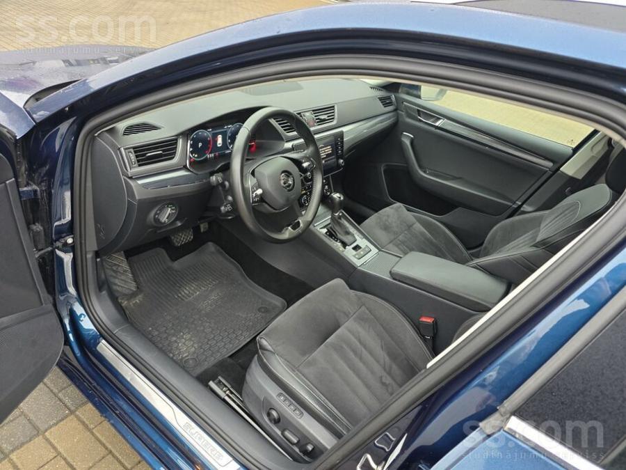 Blue Skoda SuperB 2022 in Riga, with an engine capacity of 1.50 L and mileage of 128 thousand km for 22000 €, photo 13 on AUTOMOTO.COM.LV