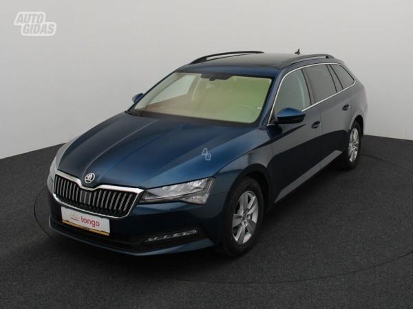 Blue Skoda SuperB 2022 in Vilnius, with an engine capacity of 2.00 L and mileage of 196 thousand km for 18899 €, photo 1 on AUTOMOTO.COM.LV