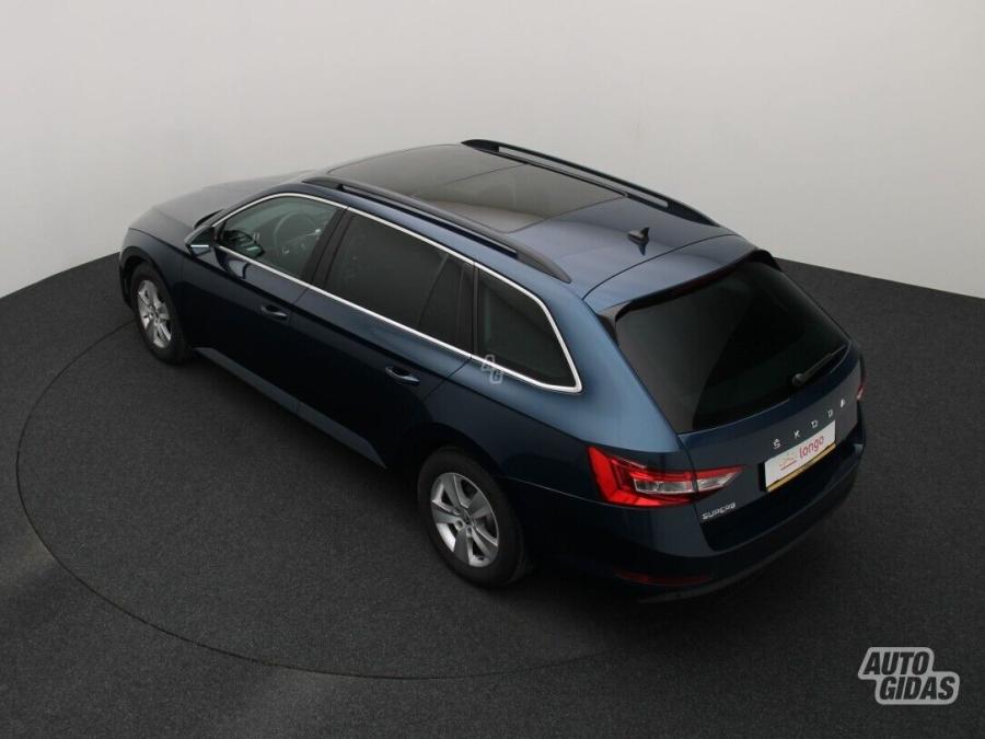 Blue Skoda SuperB 2022 in Vilnius, with an engine capacity of 2.00 L and mileage of 196 thousand km for 18899 €, photo 12 on AUTOMOTO.COM.LV