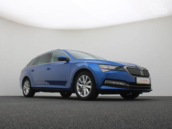 Blue Skoda SuperB 2022 in Vilnius, with an engine capacity of 2.00 L and mileage of 185 thousand km for 18599 €, photo 10 on AUTOMOTO.COM.LV