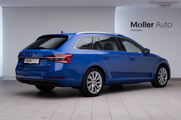 Zils Skoda SuperB 2022 Peetri, ar dzinēja tilpumu 2.00 L un nobraukumu 143 tūkst. km par 28000 €, foto 4 vietnē AUTOMOTO.COM.LV