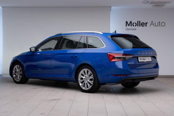 Zils Skoda SuperB 2022 Peetri, ar dzinēja tilpumu 2.00 L un nobraukumu 143 tūkst. km par 28000 €, foto 5 vietnē AUTOMOTO.COM.LV