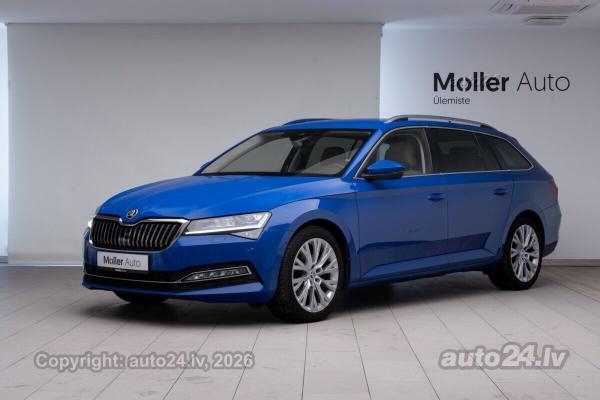 Zils Skoda SuperB 2022 Tallina, ar dzinēja tilpumu 2.00 L un nobraukumu 143 tūkst. km par 28000 €, foto 1 vietnē AUTOMOTO.COM.LV