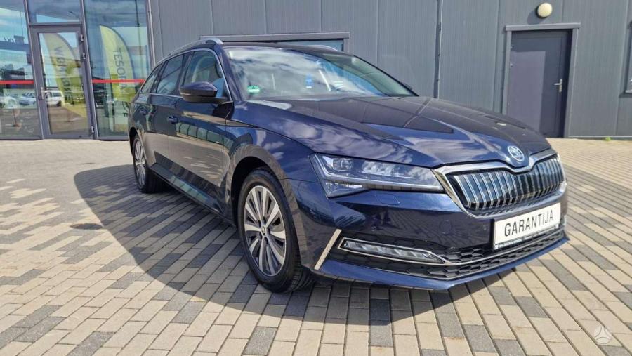 Blue Skoda SuperB 2022 in Siauliai, with an engine capacity of 1.40 L and mileage of 200 thousand km for 17400 €, photo 5 on AUTOMOTO.COM.LV