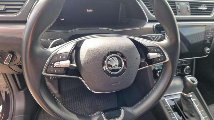 Blue Skoda SuperB 2022 in Siauliai, with an engine capacity of 1.40 L and mileage of 200 thousand km for 17400 €, photo 13 on AUTOMOTO.COM.LV