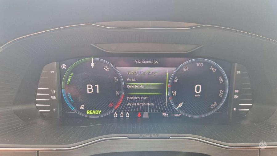 Blue Skoda SuperB 2022 in Siauliai, with an engine capacity of 1.40 L and mileage of 200 thousand km for 17400 €, photo 14 on AUTOMOTO.COM.LV