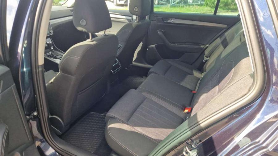 Blue Skoda SuperB 2022 in Siauliai, with an engine capacity of 1.40 L and mileage of 200 thousand km for 17400 €, photo 24 on AUTOMOTO.COM.LV