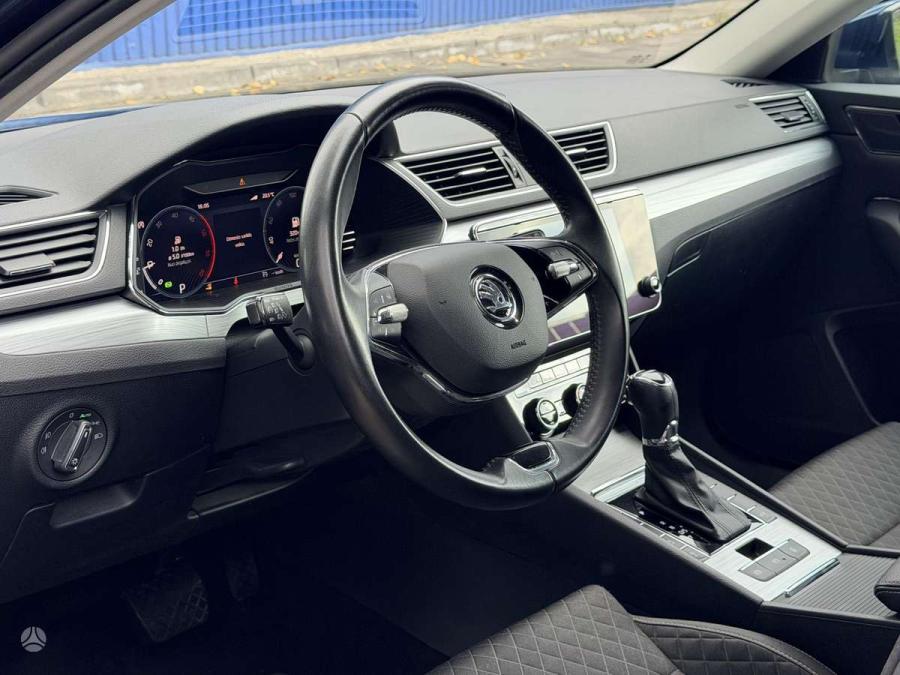 Zils Skoda SuperB 2022 Viļņa, ar dzinēja tilpumu 1.97 L un nobraukumu 199 tūkst. km par 16200 €, foto 9 vietnē AUTOMOTO.COM.LV