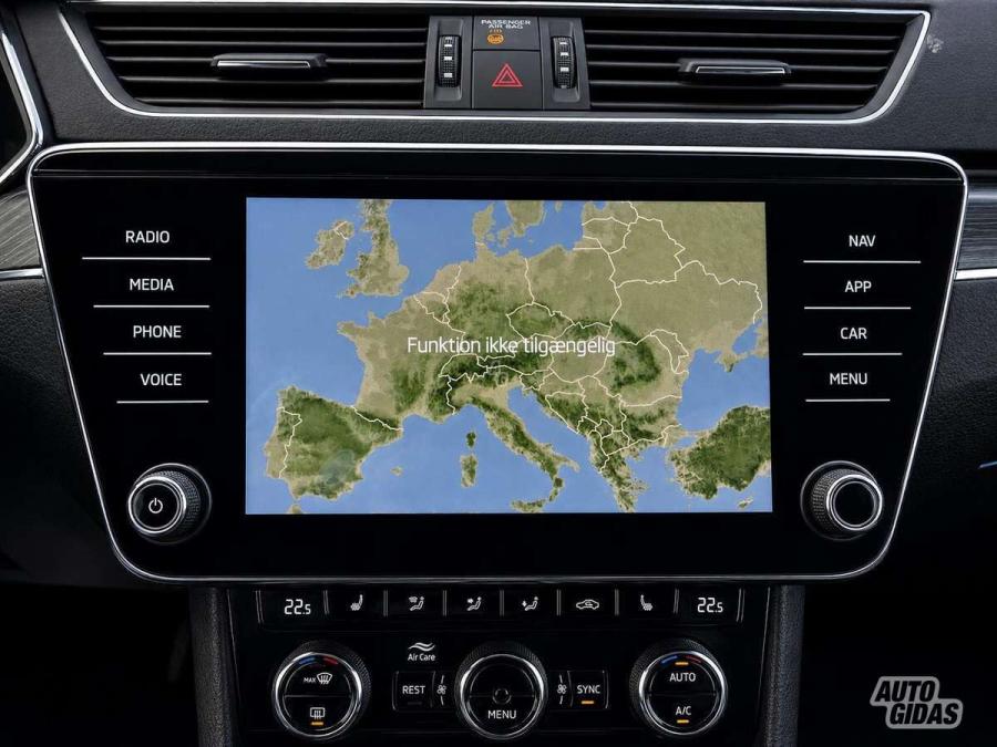 Синий Шкода Суперб 2022 в Пакруойис, объемом двигателя 2.00 л и пробегом 242 тыс. км за 13900 €, фото 16 на AUTOMOTO.COM.LV
