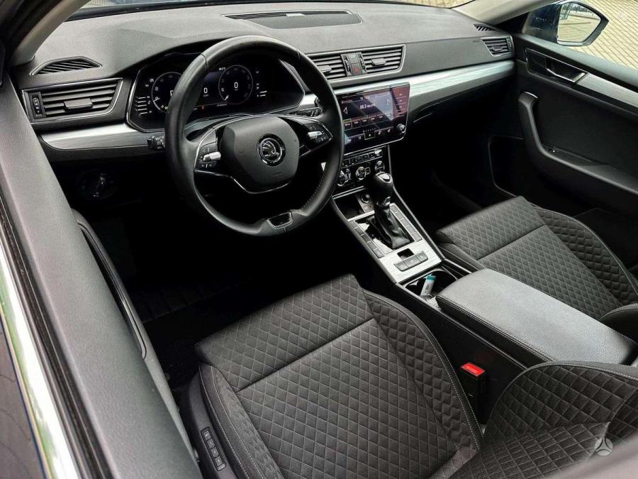 Zils Skoda SuperB 2022 Kauņa, ar dzinēja tilpumu 1.50 L un nobraukumu 214 tūkst. km par 15600 €, foto 8 vietnē AUTOMOTO.COM.LV