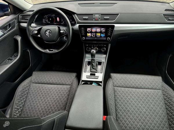 Blue Skoda SuperB 2022 in Kaunas, with an engine capacity of 1.50 L and mileage of 214 thousand km for 15600 €, photo 9 on AUTOMOTO.COM.LV