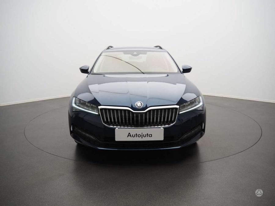 Blue Skoda SuperB 2023 in Vilnius, with an engine capacity of 1.97 L and mileage of 89 thousand km for 21600 €, photo 3 on AUTOMOTO.COM.LV