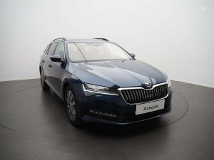 Blue Skoda SuperB 2023 in Vilnius, with an engine capacity of 1.97 L and mileage of 89 thousand km for 21600 €, photo 4 on AUTOMOTO.COM.LV