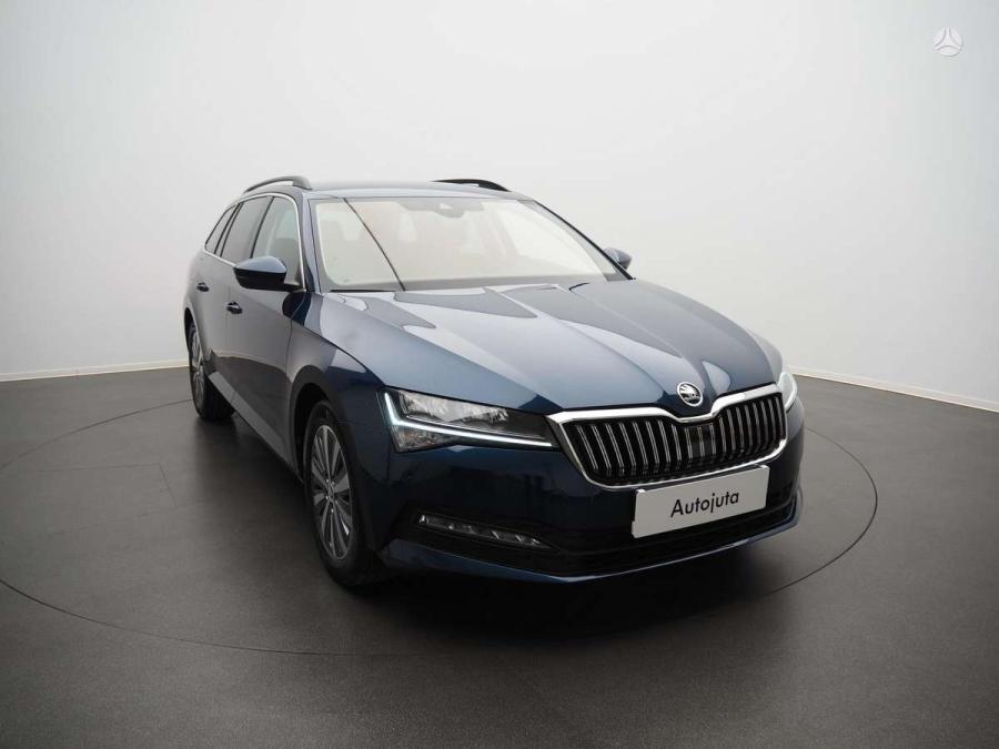 Blue Skoda SuperB 2023 in Vilnius, with an engine capacity of 1.97 L and mileage of 89 thousand km for 21600 €, photo 4 on AUTOMOTO.COM.LV