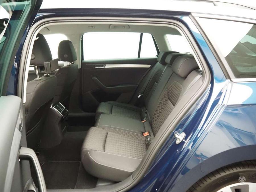 Blue Skoda SuperB 2023 in Vilnius, with an engine capacity of 1.97 L and mileage of 89 thousand km for 21600 €, photo 15 on AUTOMOTO.COM.LV