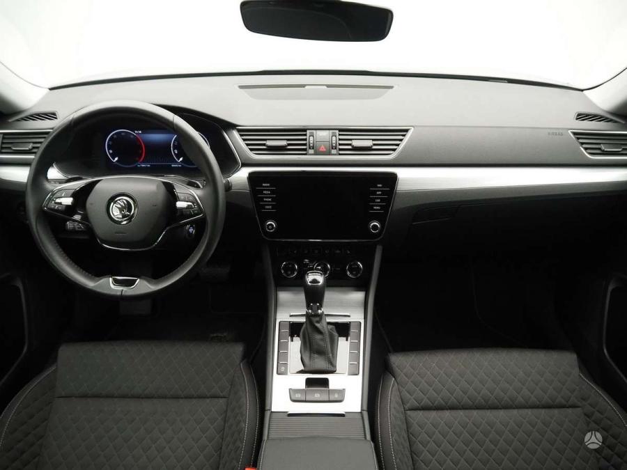 Blue Skoda SuperB 2023 in Vilnius, with an engine capacity of 1.97 L and mileage of 89 thousand km for 21600 €, photo 17 on AUTOMOTO.COM.LV