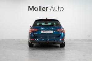 Blue Skoda SuperB 2023 in Vilnius, with an engine capacity of 2.00 L and mileage of 111 thousand km for 24900 €, photo 11 on AUTOMOTO.COM.LV