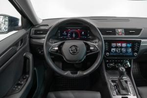 Blue Skoda SuperB 2023 in Vilnius, with an engine capacity of 2.00 L and mileage of 111 thousand km for 24900 €, photo 14 on AUTOMOTO.COM.LV