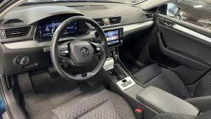 Zils Skoda SuperB 2023 Rīga, ar dzinēja tilpumu 1.50 L un nobraukumu 49 tūkst. km par 2540000 €, foto 12 vietnē AUTOMOTO.COM.LV