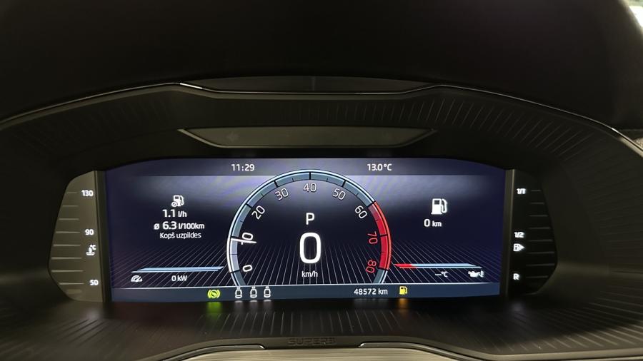 Zils Skoda SuperB 2023 Rīga, ar dzinēja tilpumu 1.50 L un nobraukumu 49 tūkst. km par 2540000 €, foto 21 vietnē AUTOMOTO.COM.LV